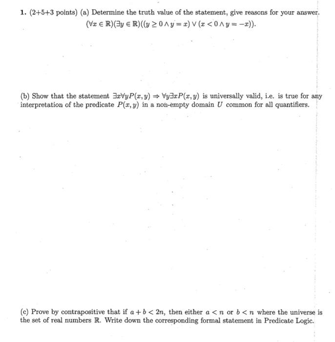 Solved ∀x∈r ∃y∈r Y≥0∧y X ∨ X
