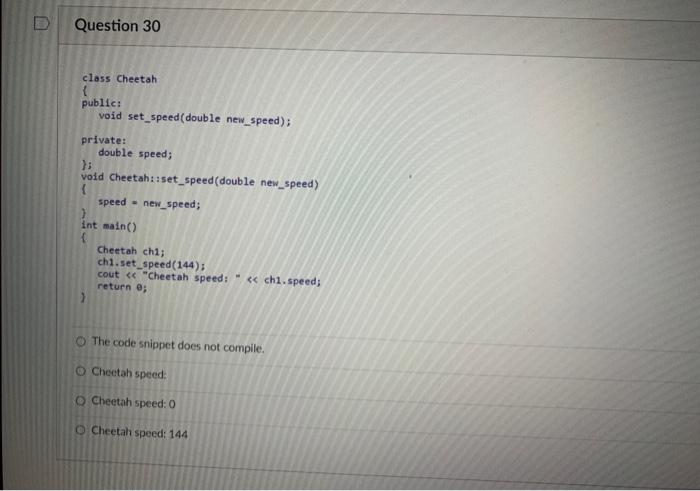 Solved class Building \{ public: void set_height(double | Chegg.com