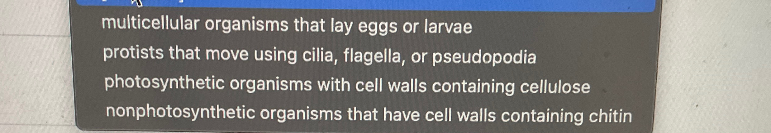 Solved multicellular organisms that lay eggs or larvae | Chegg.com