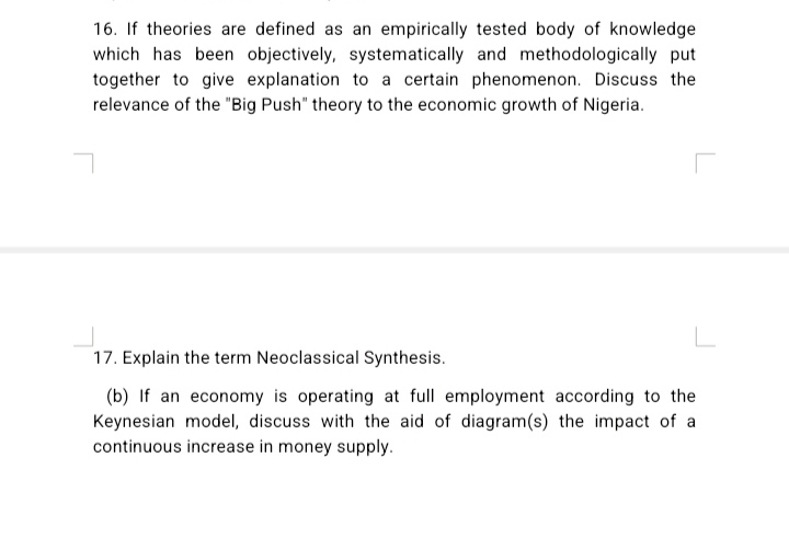 Solved If theories are defined as an empirically tested body | Chegg.com
