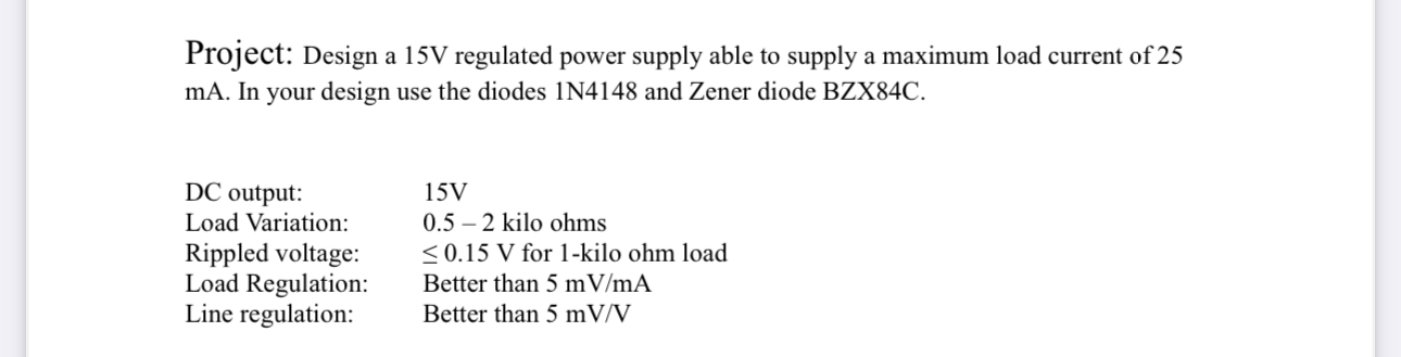 Solved Draw the circuit for the project below and show | Chegg.com