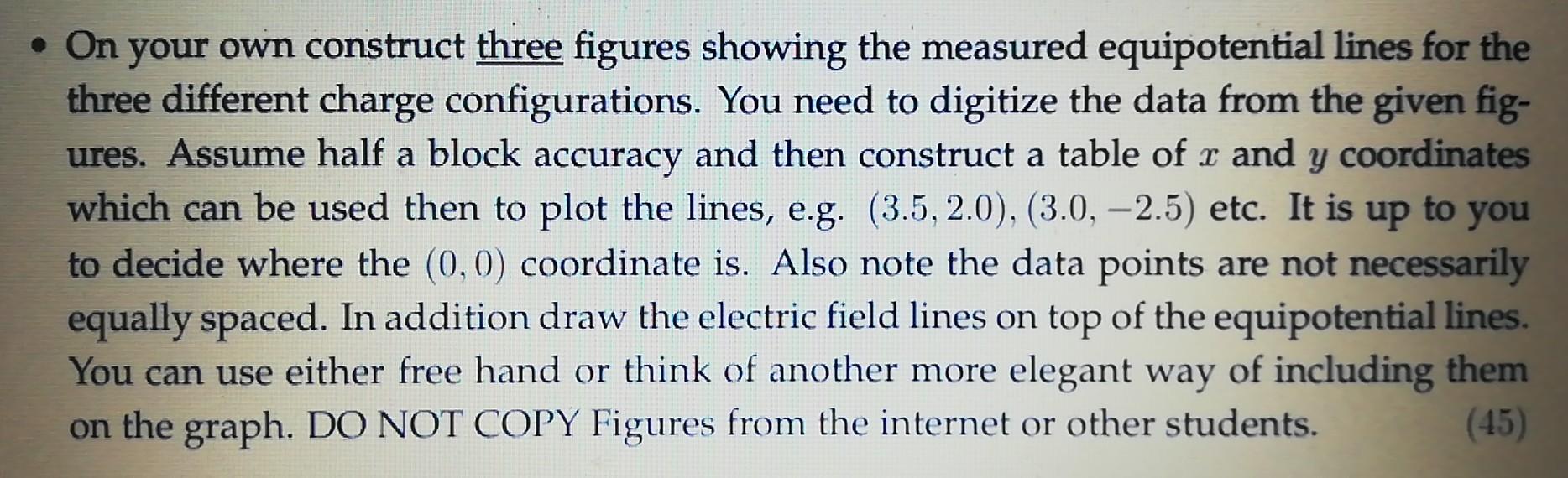Solved . On your own construct three figures showing the | Chegg.com