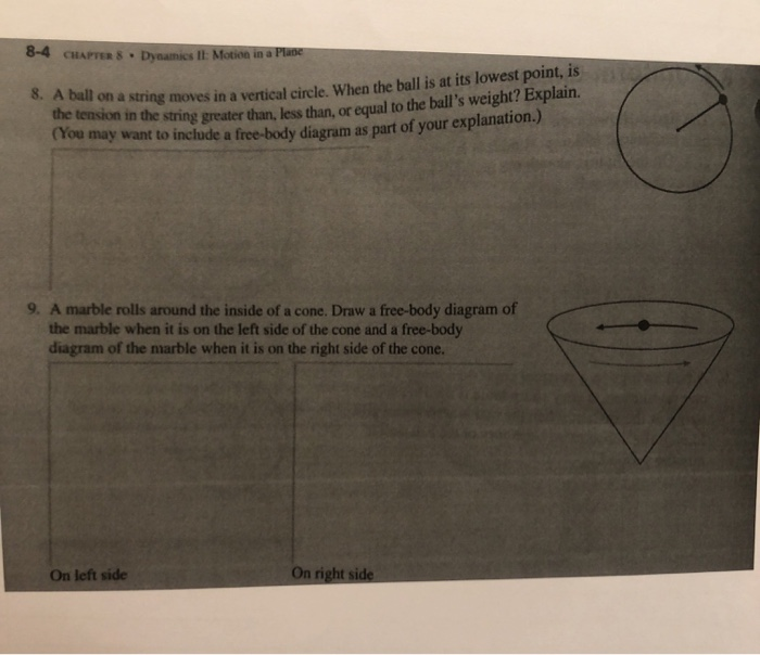Solved 8-4 CHAPTER 8. Dynamics IE: Motion in a Plase 8. A | Chegg.com