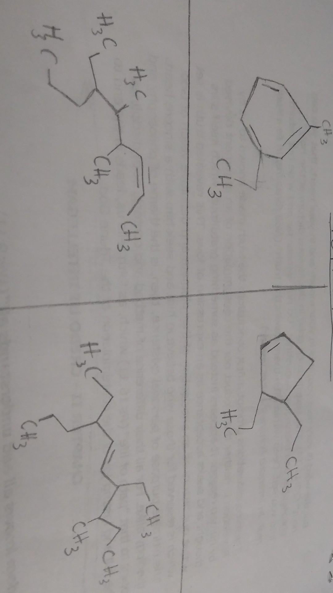 Solved Ch3 Cha H₂ C 3 Hc Ch₃ H₂c Ch₂ Ch₂ Hi Ch₃ ţ C Ch₂
