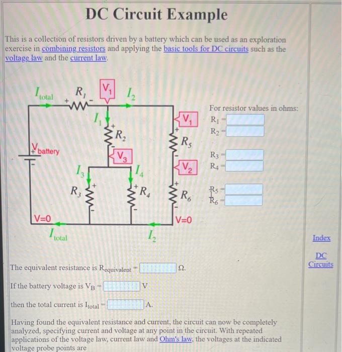 Solved This is a collection of resistors driven by a battery | Chegg.com