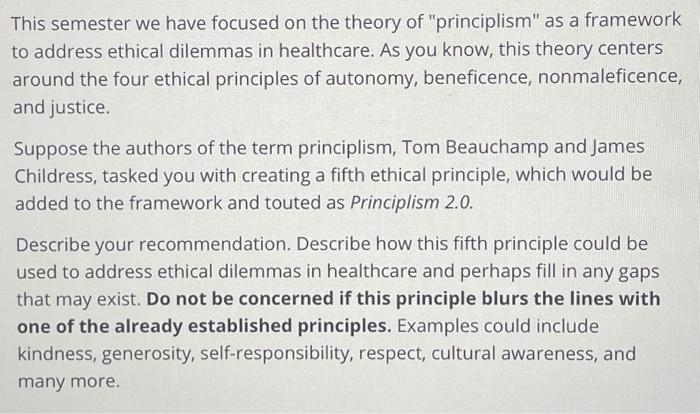 Solved This semester we have focused on the theory of | Chegg.com