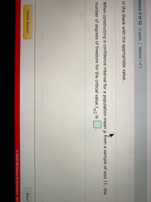 Solved estion 9 of 22 (1 point) Attempt 1 of 1 in the blank | Chegg.com Solved estion 9 of 22 (1 point) Attempt 1 of 1 in the blank | Chegg.com