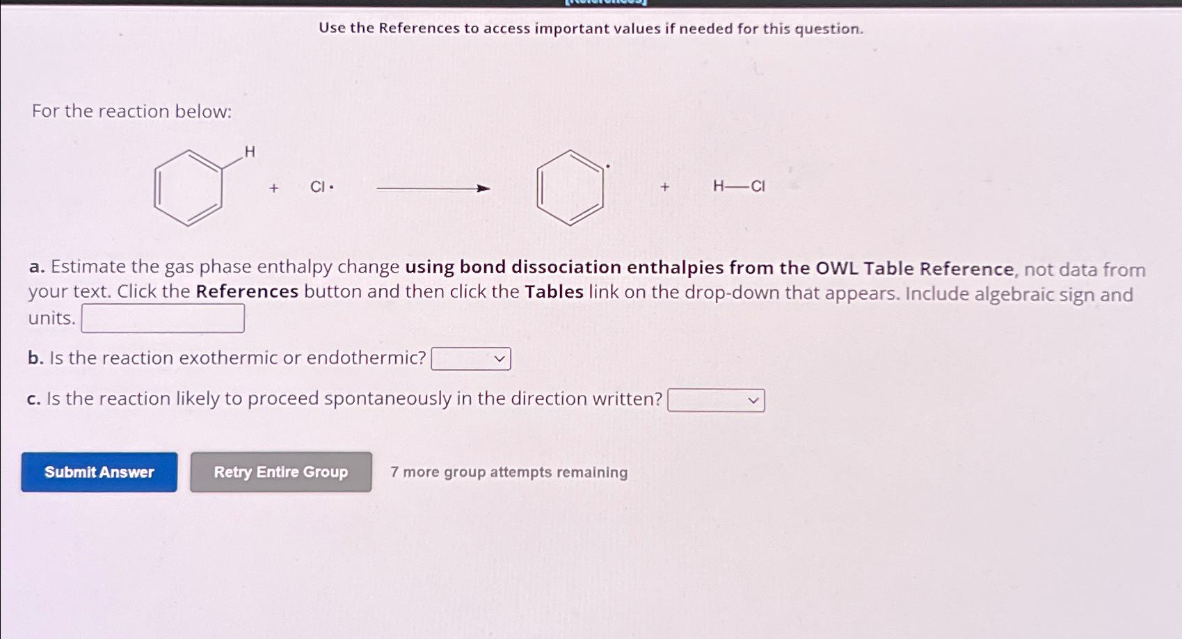 Solved Use the References to access important values if | Chegg.com