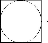Solved A circle is inscribed in a square in the figure | Chegg.com