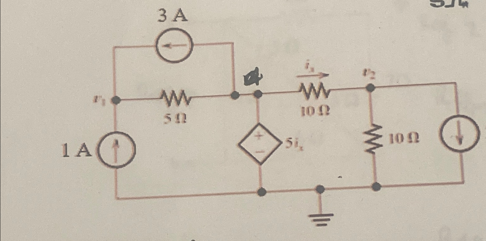 Use The Node Voltage Analysis Method To Solve For Ix Chegg