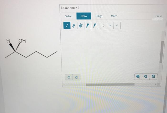 Solved Draw the enantiomer of each molecule. Enantiomer1 | Chegg.com