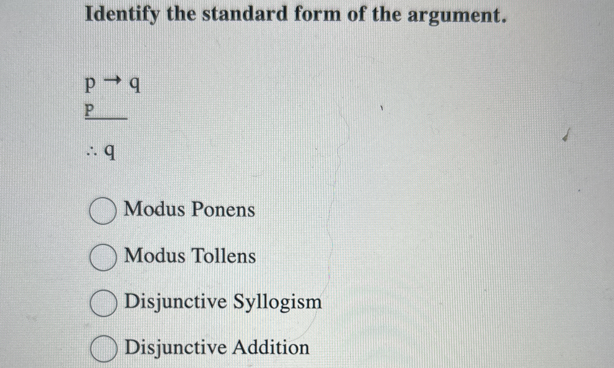 Solved Identify the standard form of the | Chegg.com