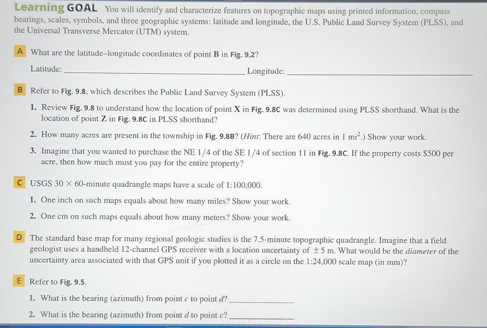 Solved Learning GOAL You will identify and characterize | Chegg.com