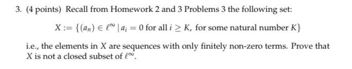 Solved ( 4 points) Recall from Homework 2 and 3 Problems 3 | Chegg.com