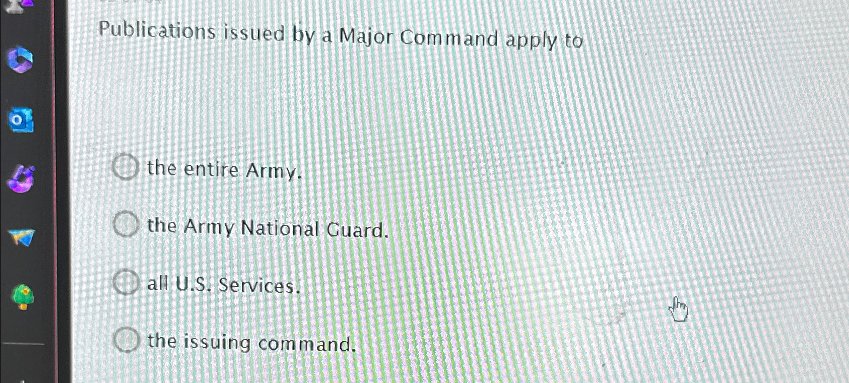 Solved Publications issued by a Major Command apply tothe | Chegg.com