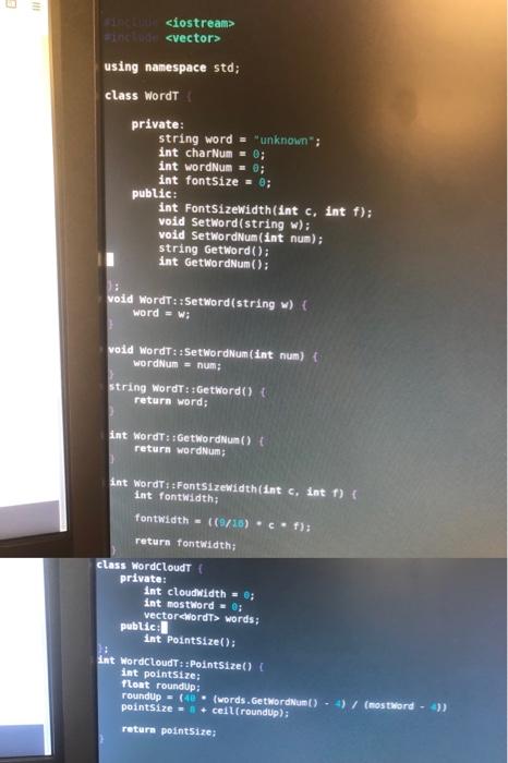 So these are my two classes, I try to compile, but | Chegg.com