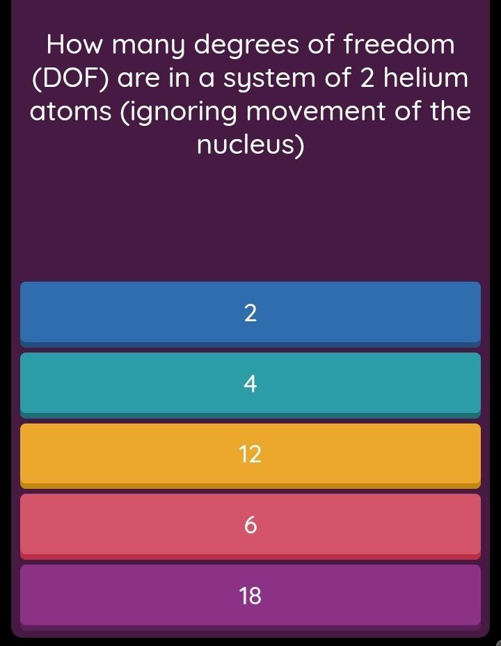 Solved How many degrees of freedom (DOF) are in a system of | Chegg.com
