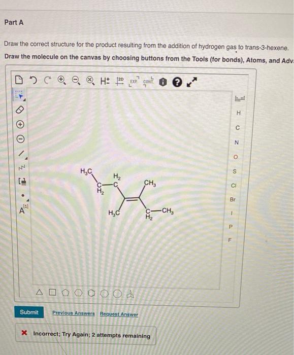 Solved Part B Rank the following line-angle structures based | Chegg.com