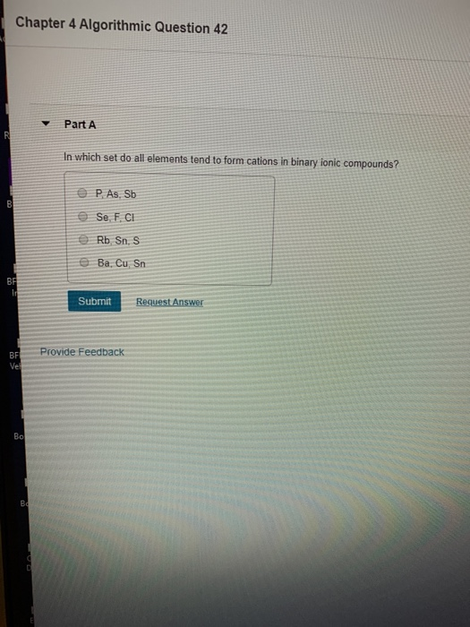 Solved Chapter 4 Algorithmic Question 42 Part A in which set | Chegg.com Solved Chapter 4 Algorithmic Question 42 Part A in which set | Chegg.com