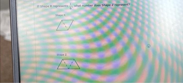 Solved If Shape R represents what number does Shape Z | Chegg.com