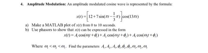Solved 2. Spectrum Analysis: A signal() has the two-sided | Chegg.com