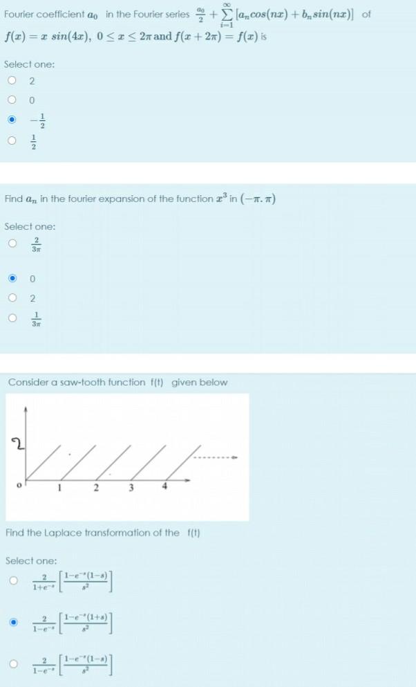 Solved The Laplace transform of square wave periodic | Chegg.com