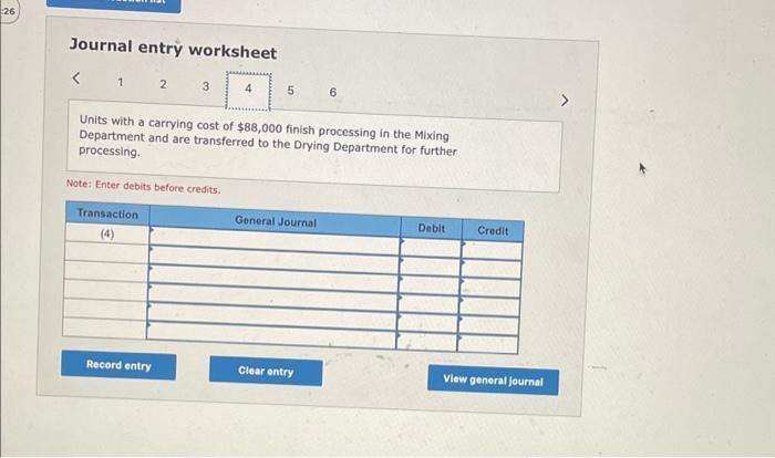 Solved Corporation uses process costing. A number of | Chegg.com
