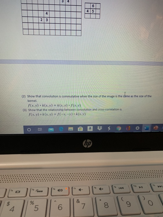 Solved Cross-Correlation and convolution are commonly used | Chegg.com