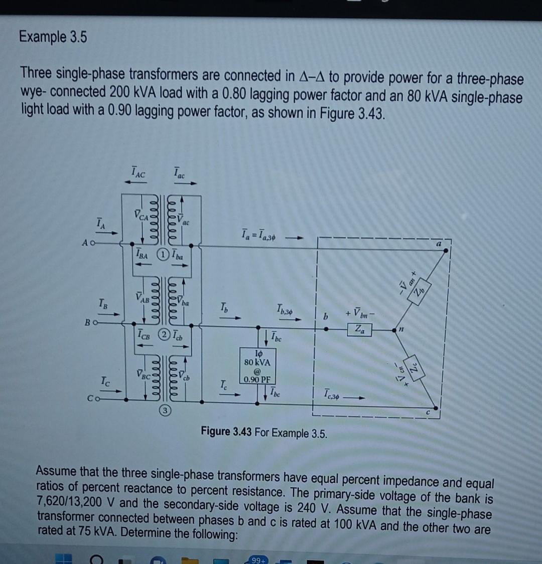 Solved Repeat example 3-5 with the following values: | Chegg.com