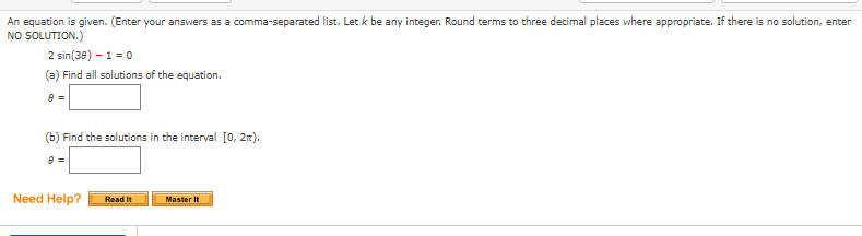 Solved k be ﻿any integer. Round terms to ﻿three decimal | Chegg.com