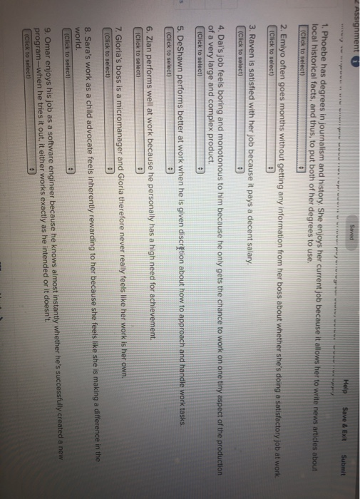 Solved Chapter 12 Assignment Saved Help Save & Exit Submit 9 | Chegg.com