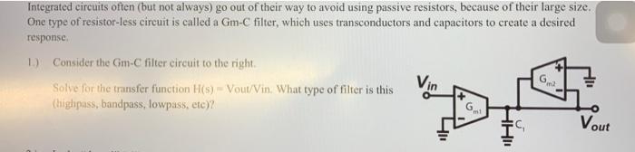 Solved Integrated circuits often (but not always) go out of | Chegg.com