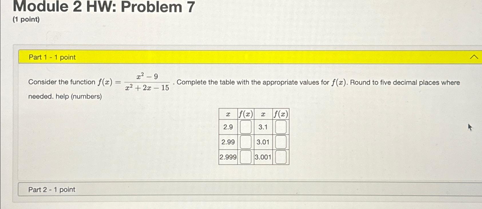 Solved Module 2 Hw Problem 7n1 Pointnpart 1 1 4633