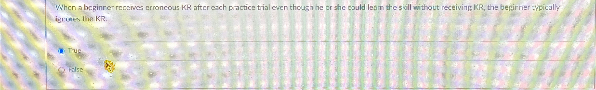 Solved When a beginner receives erroneous KR ﻿after each | Chegg.com
