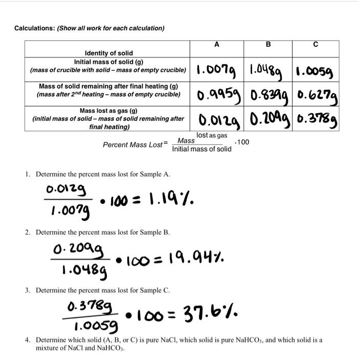 Solved 3. Assume that the decomposition of NaHCO3 is given | Chegg.com