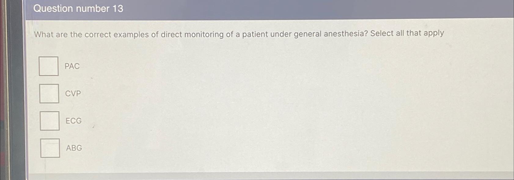 Solved Question number 13What are the correct examples of | Chegg.com
