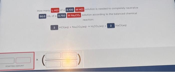 Solved solution is needed to completely neutralize solution | Chegg.com