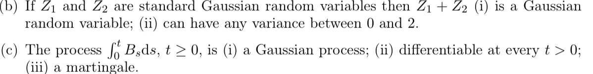 Solved (b) ﻿If Z1 ﻿and Z2 ﻿are standard Gaussian random | Chegg.com