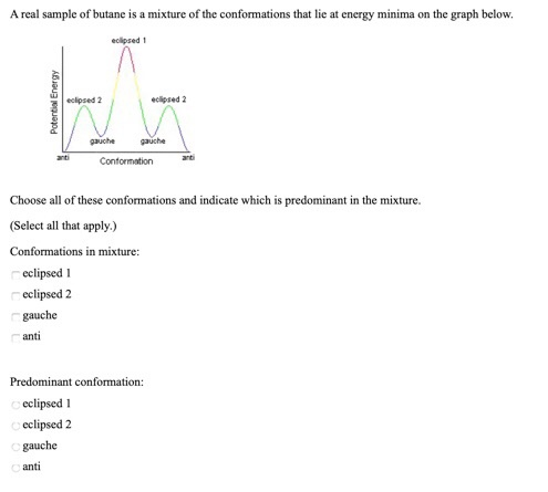 Solved A real sample of butane is a mixture of the | Chegg.com