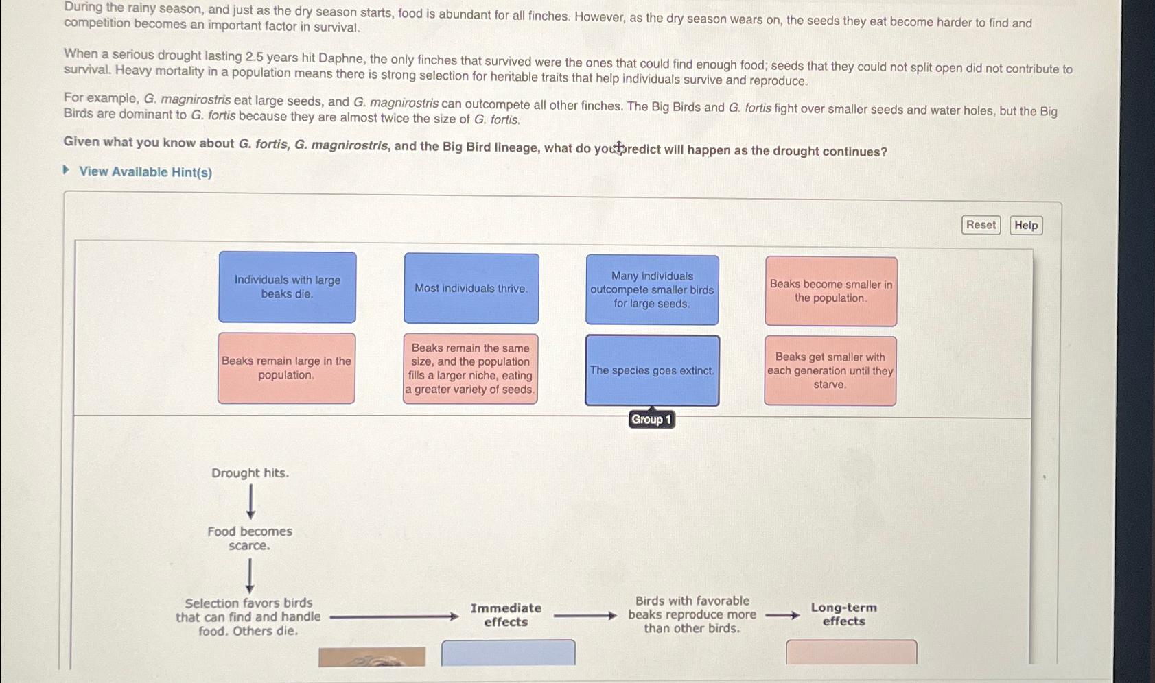 During the rainy season, and just as the dry season | Chegg.com