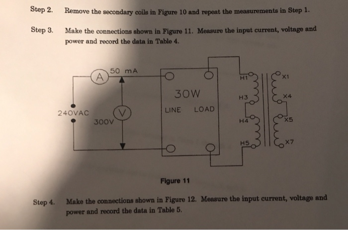 EXCITING CURRENT (OPEN CIRCUIT TEST) PURPOSE: To | Chegg.com