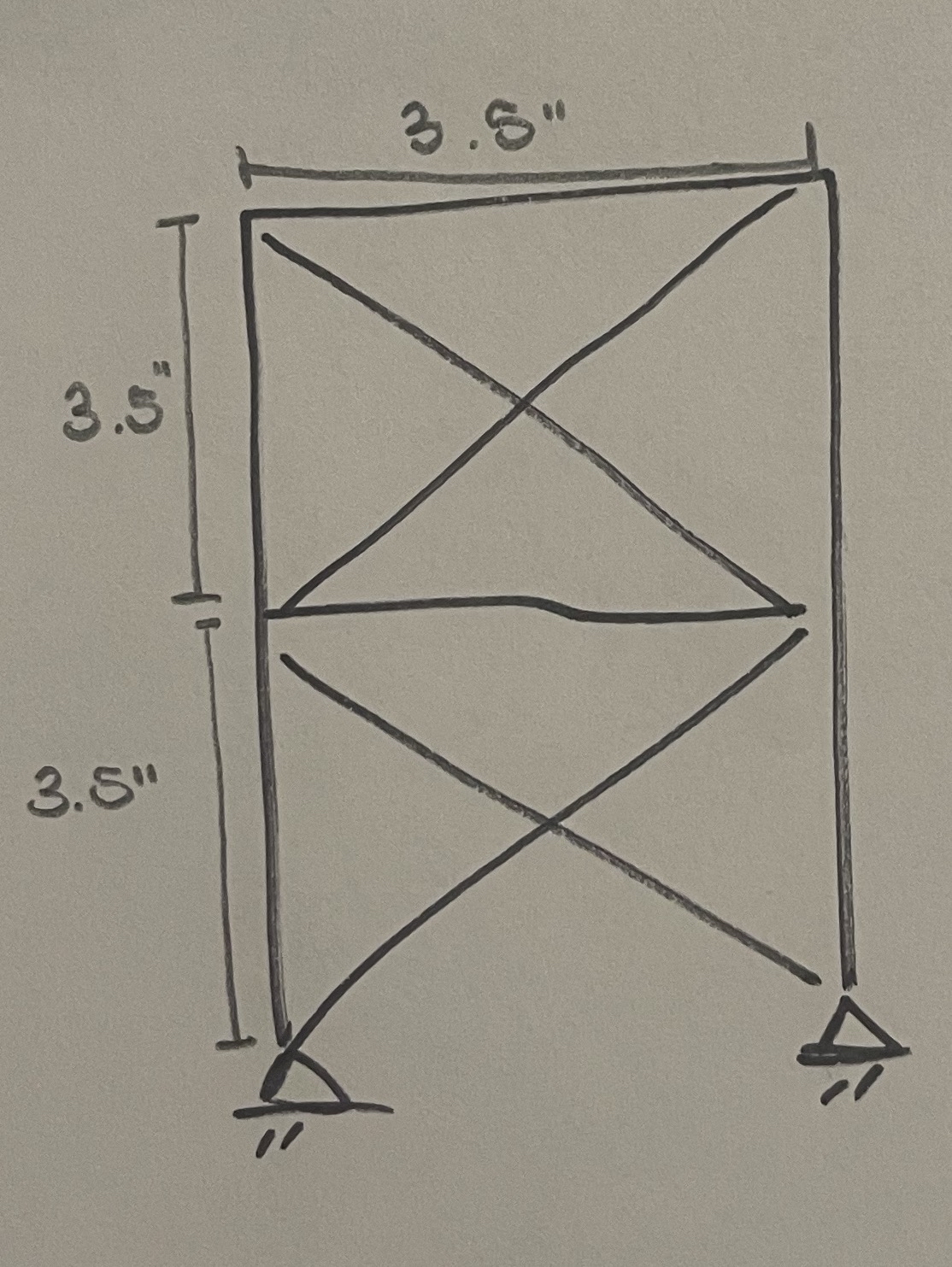 Solved Calculate degree of static indeterminacy (DSI) ﻿for | Chegg.com