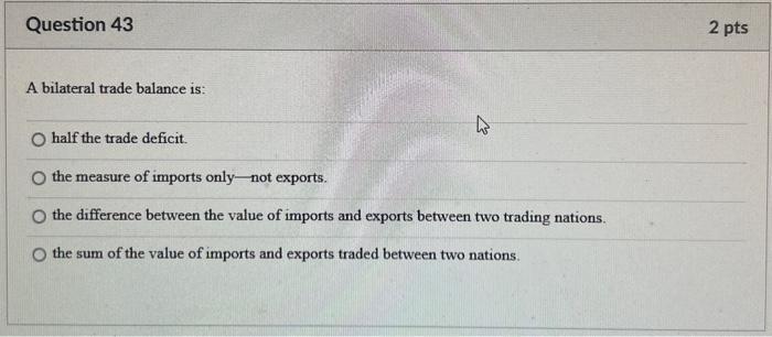 Solved If a country's currency is overvalued in real terms, | Chegg.com