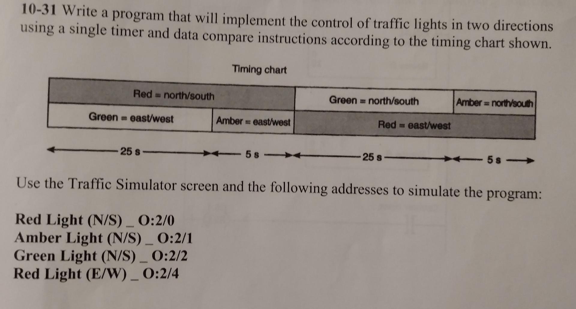 Solved how to write a PlC program according to instructions | Chegg.com