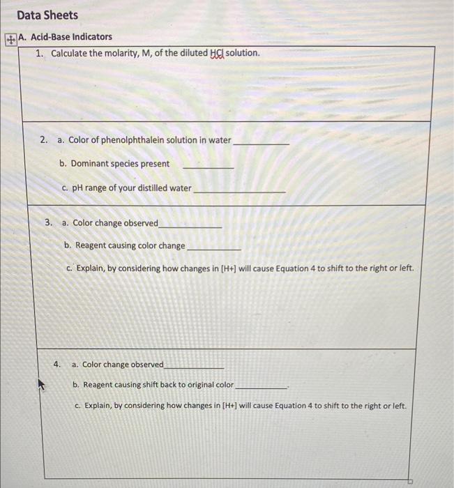 Solved 2. Prepare a dilute solution of hydrochloric acid. | Chegg.com