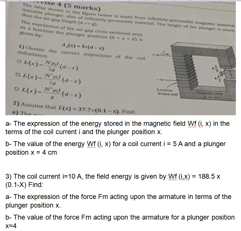 Solved The mase 4 (5 ﻿marks)The oxpressian length (h:x k )As | Chegg.com