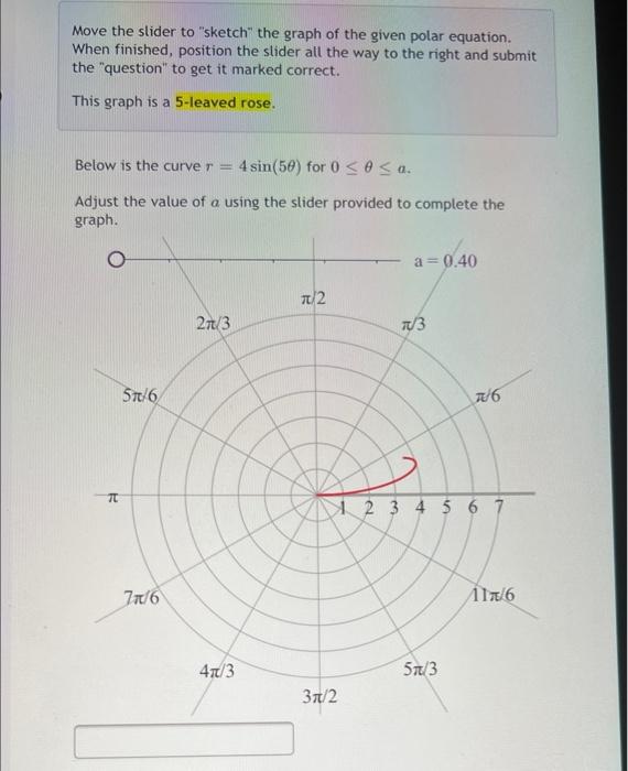 Solved Move the slider to "sketch" the graph of the given | Chegg.com