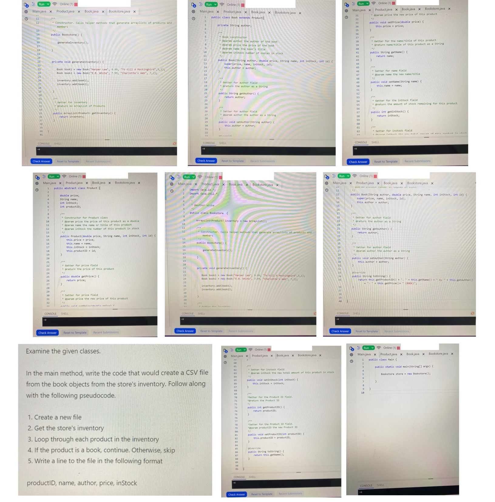 Solved I will upvote if code solves problem and runs without | Chegg.com