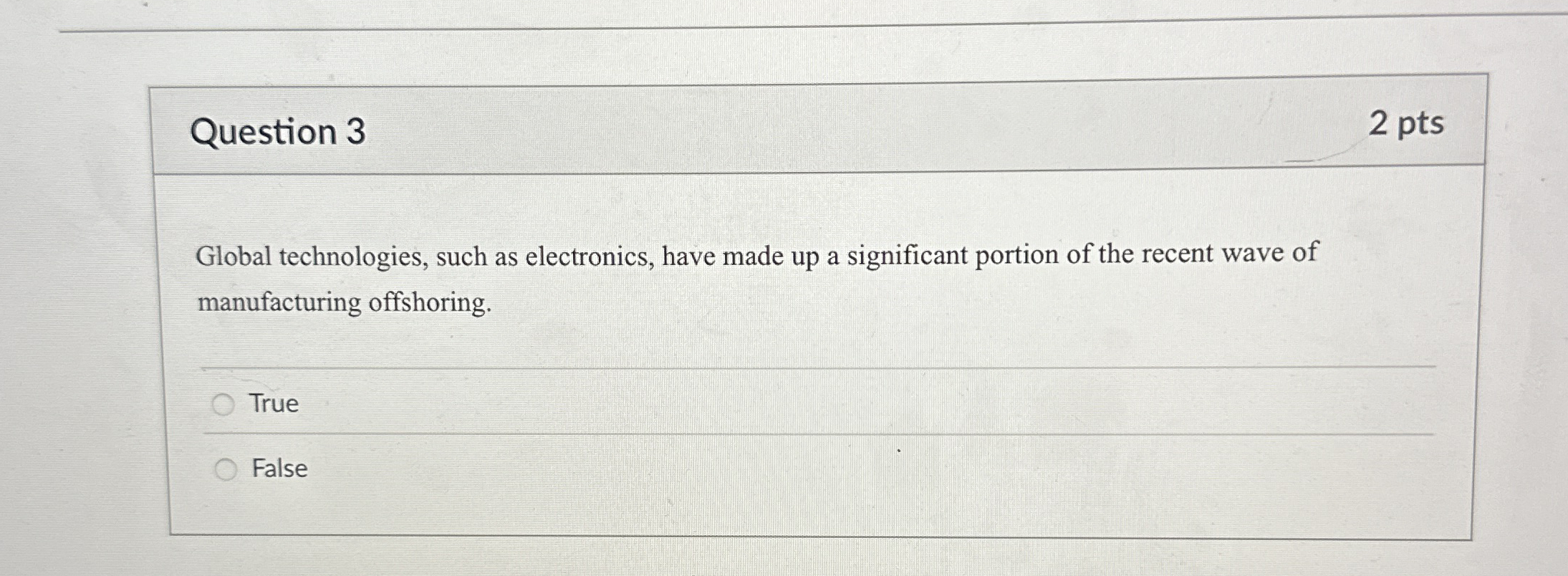 Solved Question 32 ﻿ptsGlobal technologies, such as | Chegg.com
