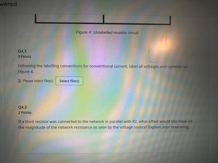 Q4 20 Points Consider the resistor network in Figure | Chegg.com